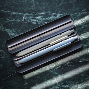 5 Pen Tray | Modern Desk Organizer Accessories | Minimal Pen and Pencil ...