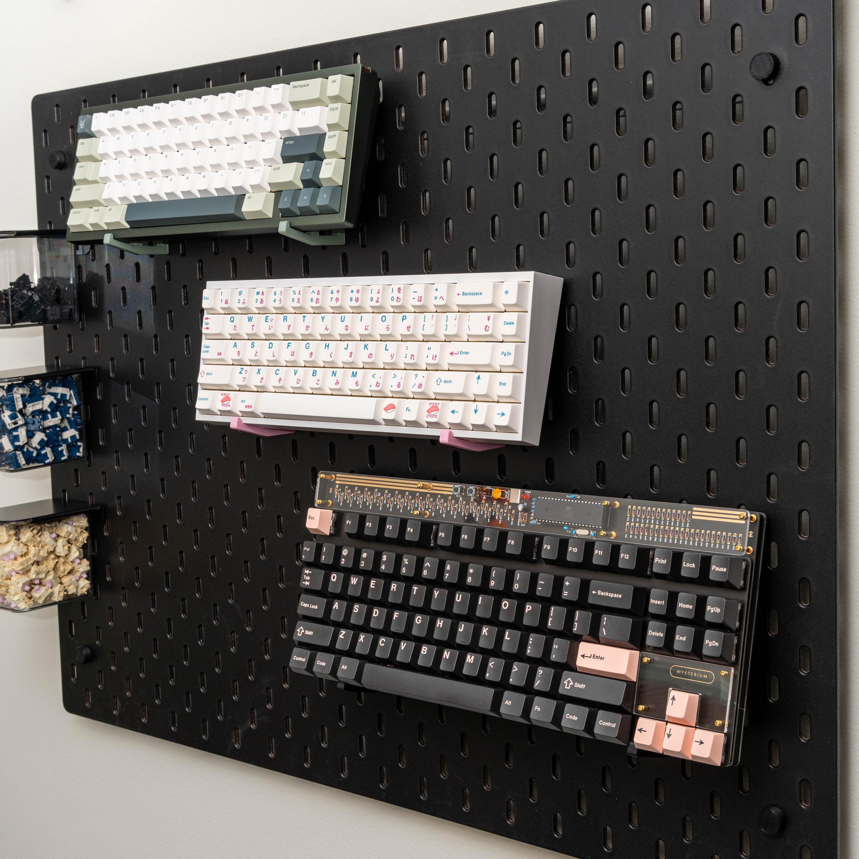 Keyboard Display Hook for IKEA Skadis Mechanical Keyboard Pegboard ...