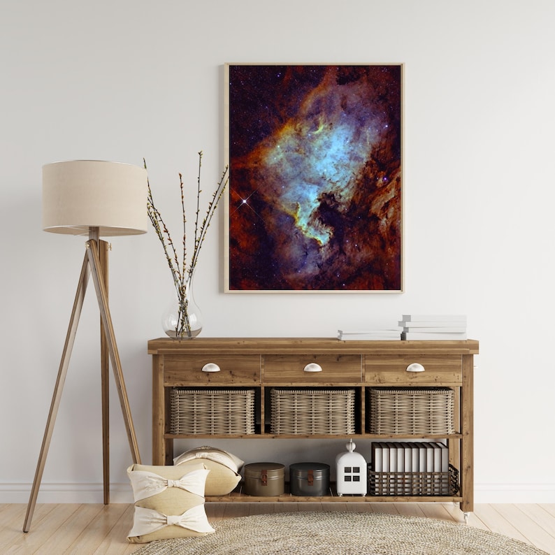 Andromeda Galaxy Astrophotography Print, Nebula Art, Space Photography ...