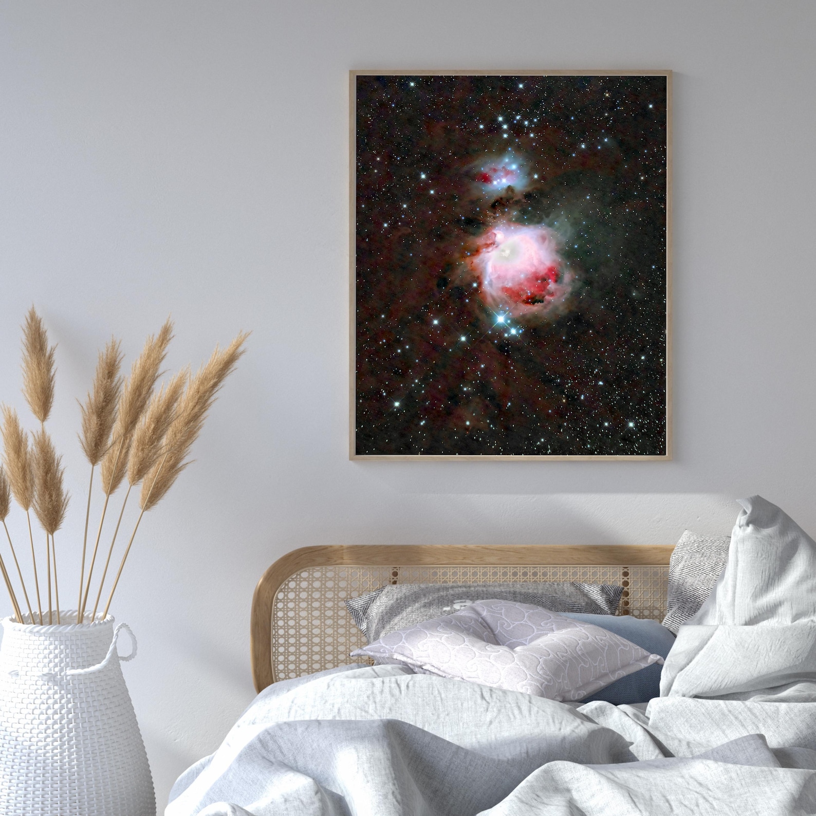 Orion Nebula Astrophotography Print, Cosmic Space Photo (digital ...