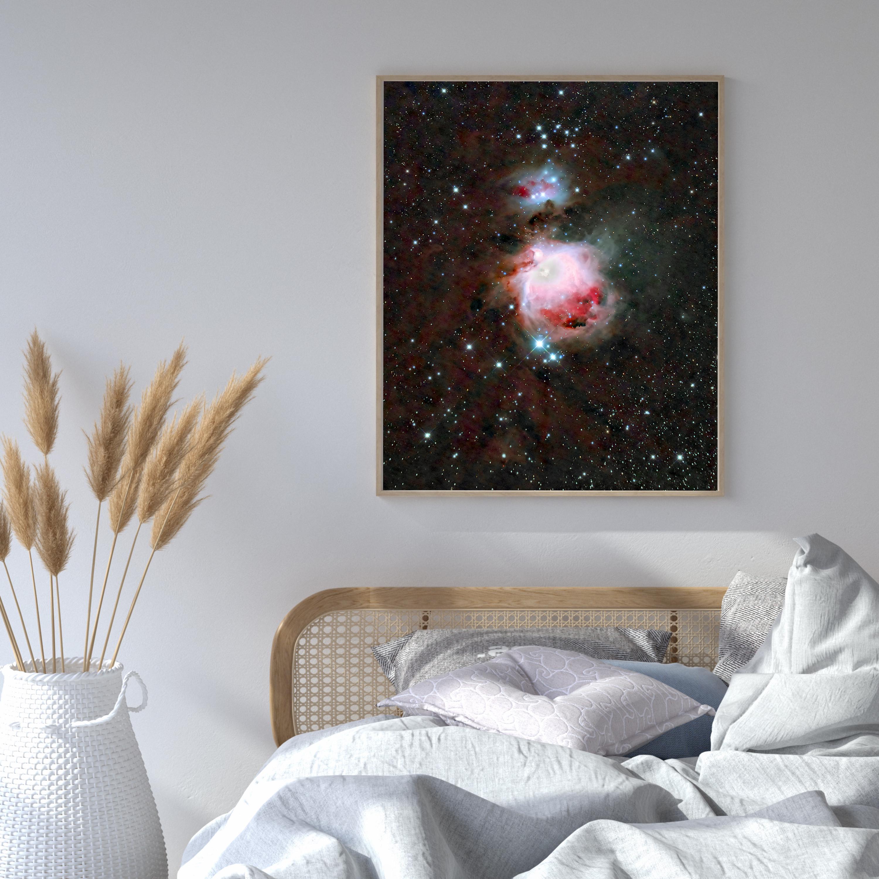 Orion Nebula Astrophotography Print, Cosmic Space Photo (digital ...