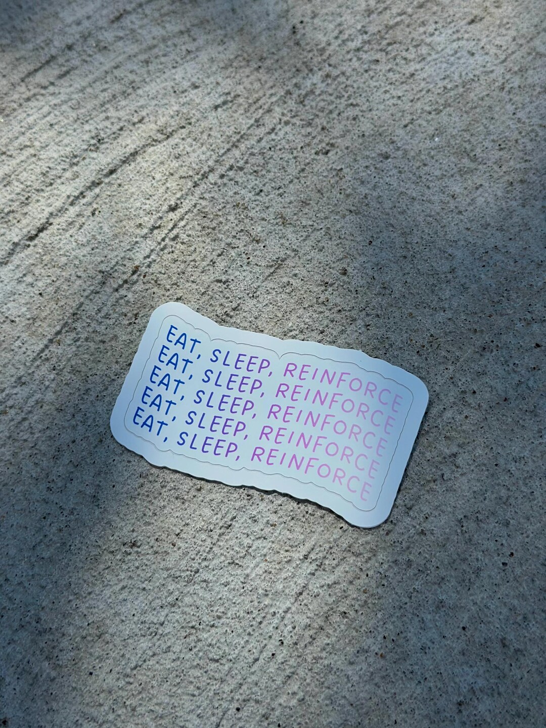 BCBA Behavior Analyst, RBT, ABA, Special Education Sticker! "eat, Sleep ...