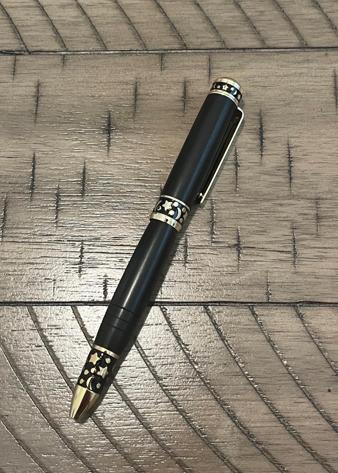 African Blackwood Celestial Twist Pen - Etsy