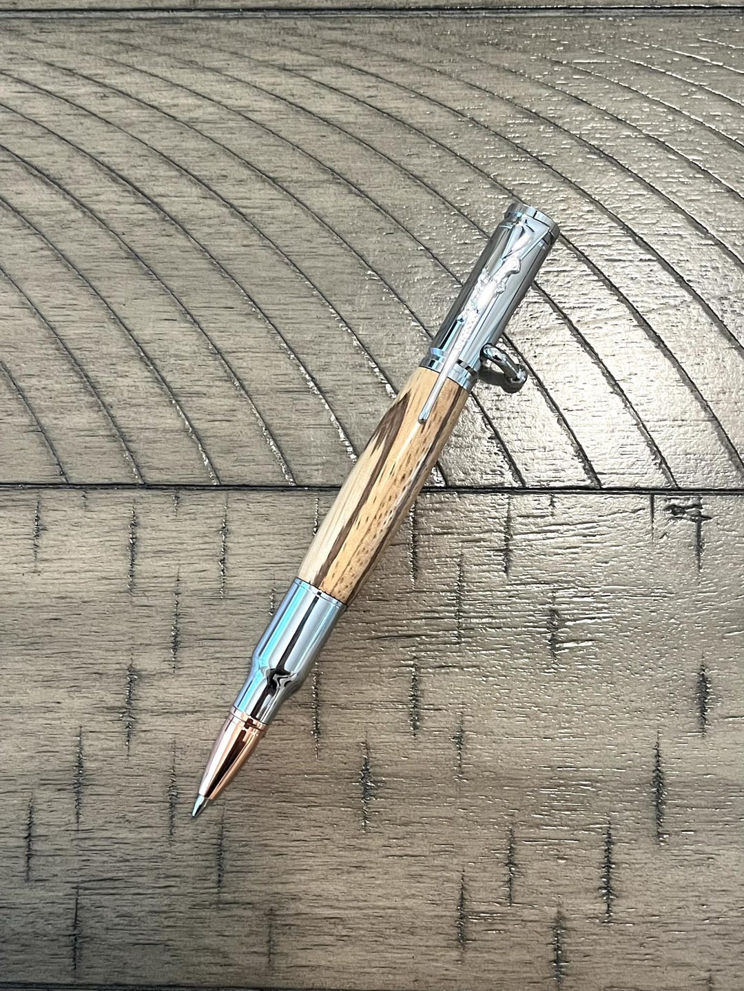 Zebrawood .30 Caliber Bolt Action Pen - Etsy