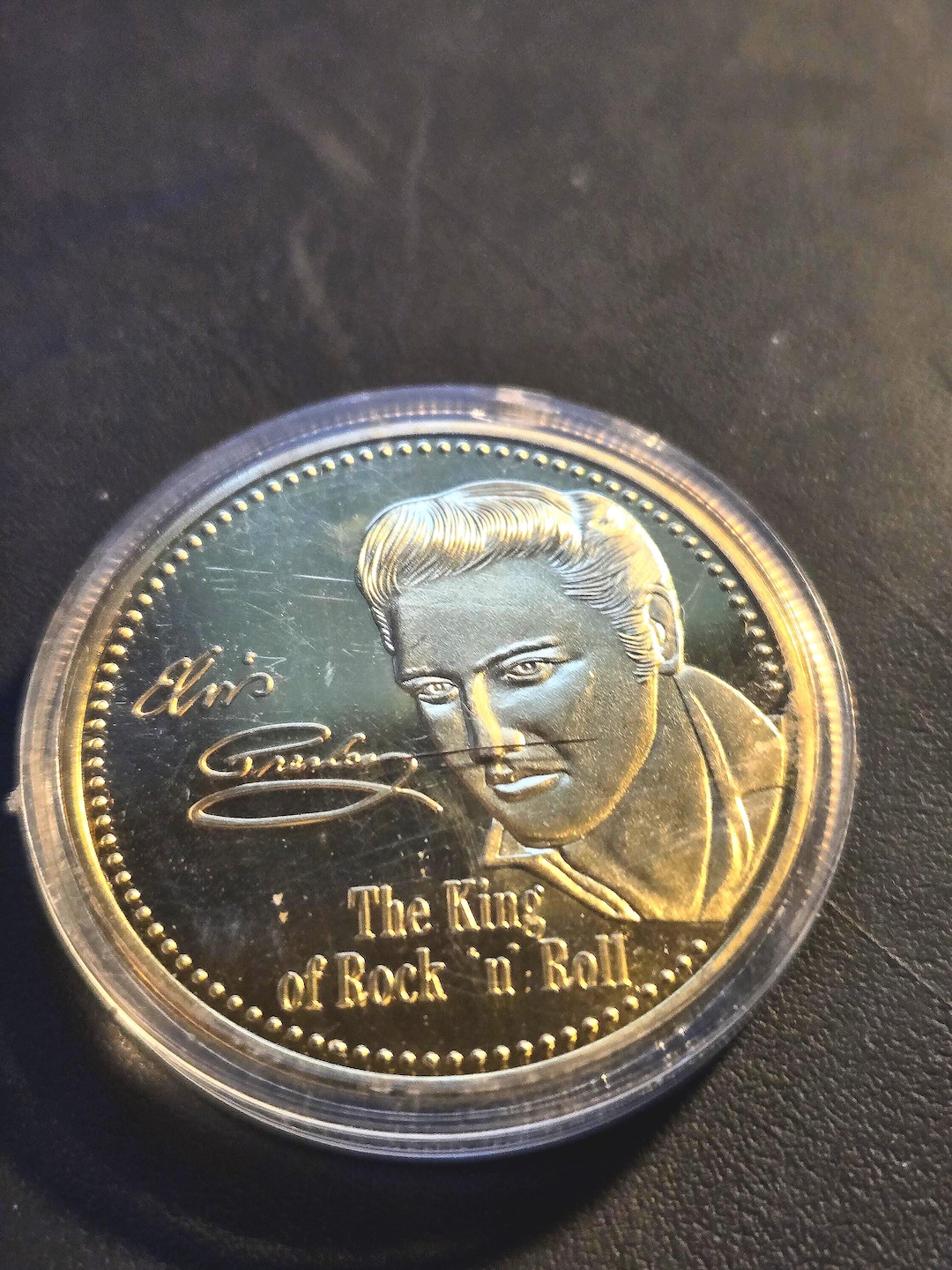 Elvis Presley Proof Bronze Medallion - Etsy
