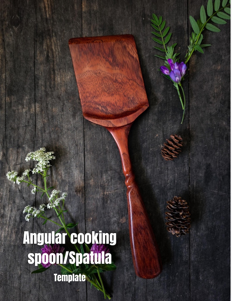 Wooden Spoon Template - Etsy