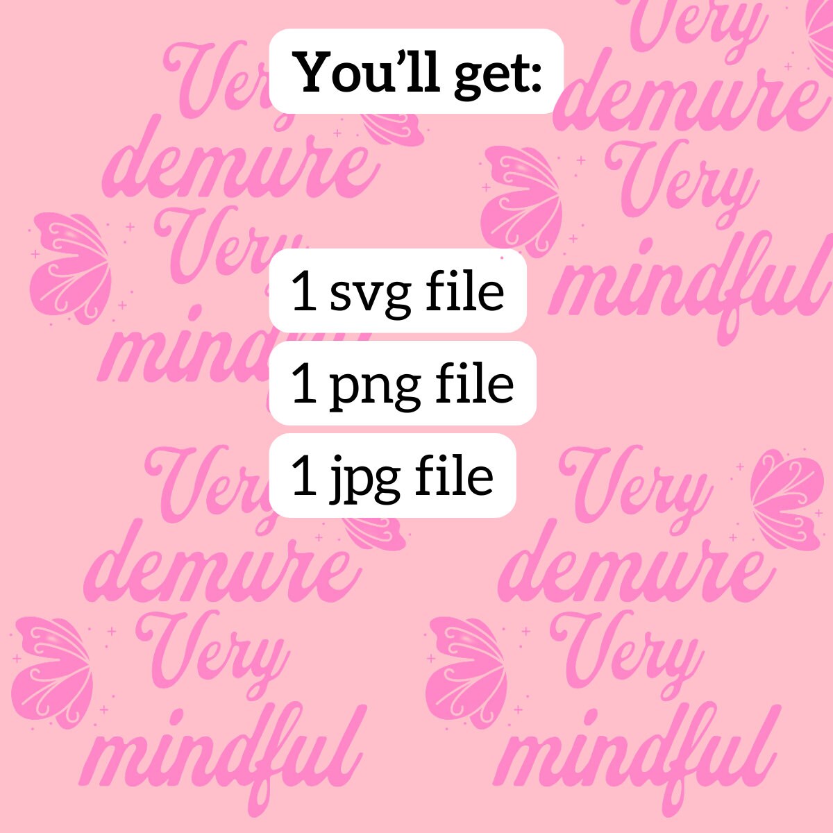 Very Demure Svg Very Mindful Jenner Svg Gen Z Meme Svg Funny Svg Very ...