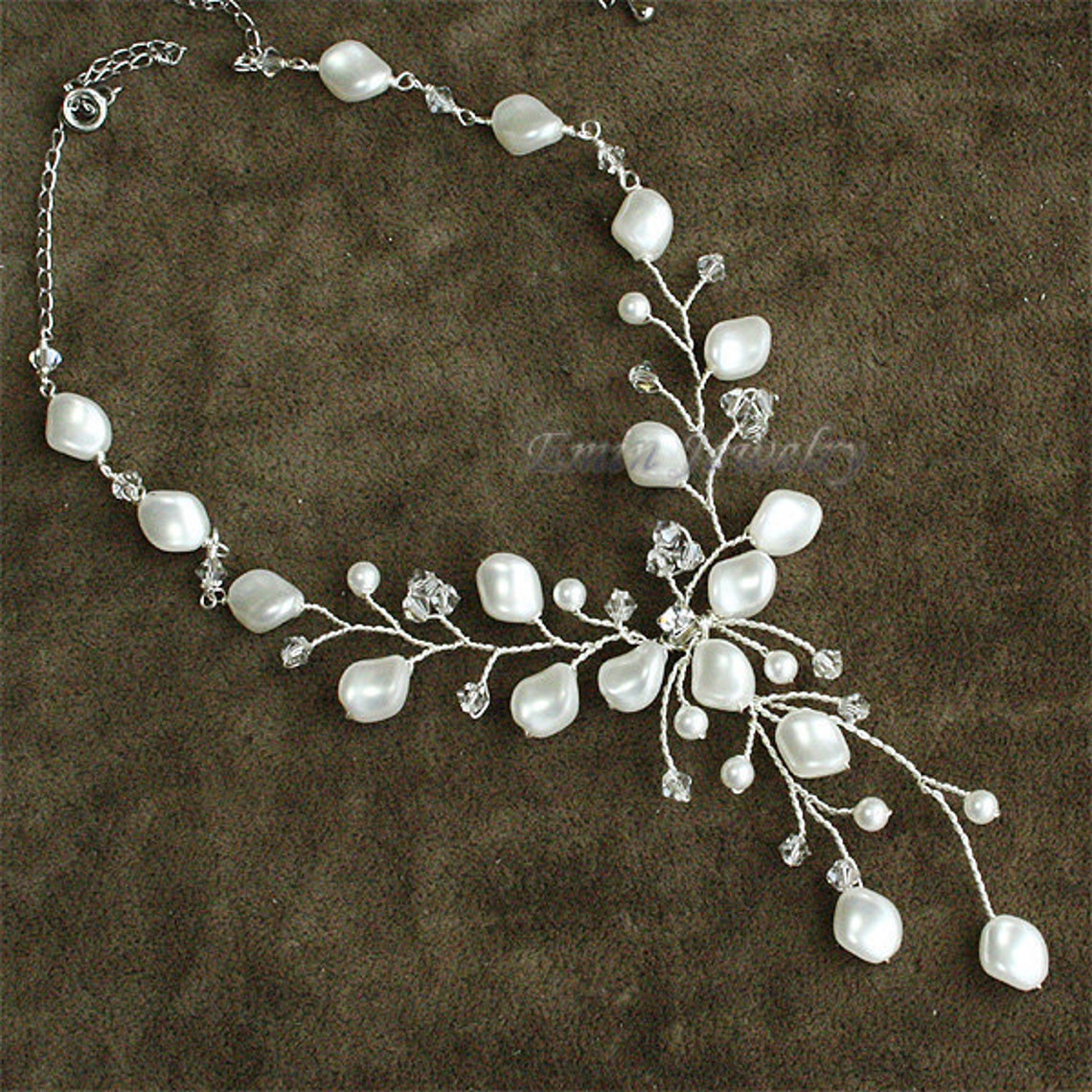 Bridal Jewelry Sets Ivory Pearls Wedding Jewelry Set Ivory - Etsy