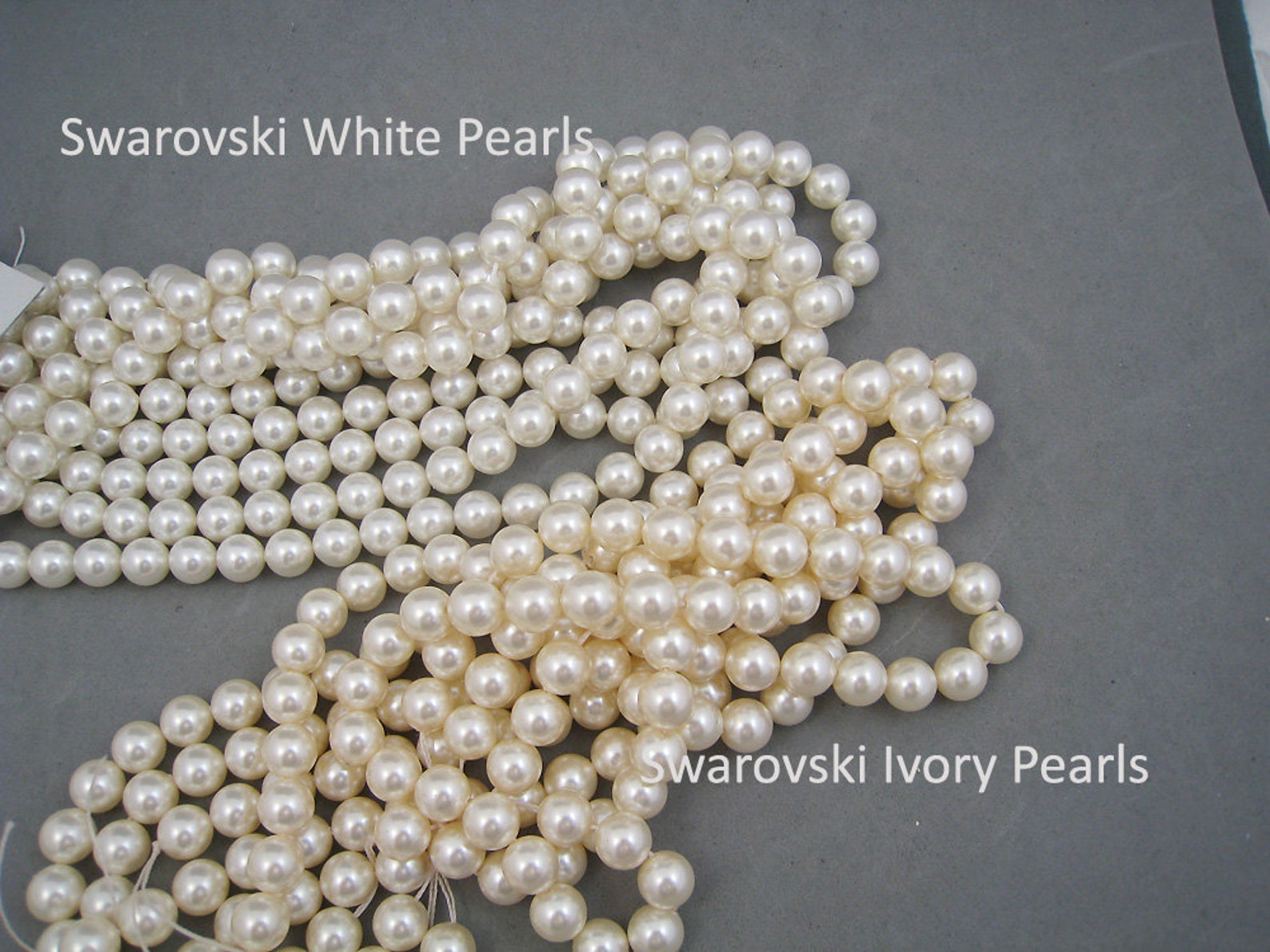 Pearls Wedding Necklace Ivory Bridal Necklaces Gold Wedding | Etsy