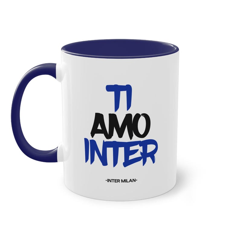 Inter Milan Mug - "ti Amo Inter" - Etsy