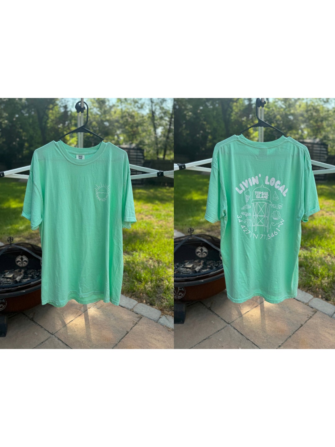 Topsail Island - (island Reef + White) - Etsy