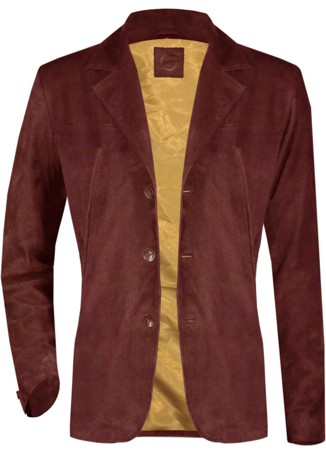 Formal Designer Blazer 3 Button Classic Business Outfit Men's Wedding ...