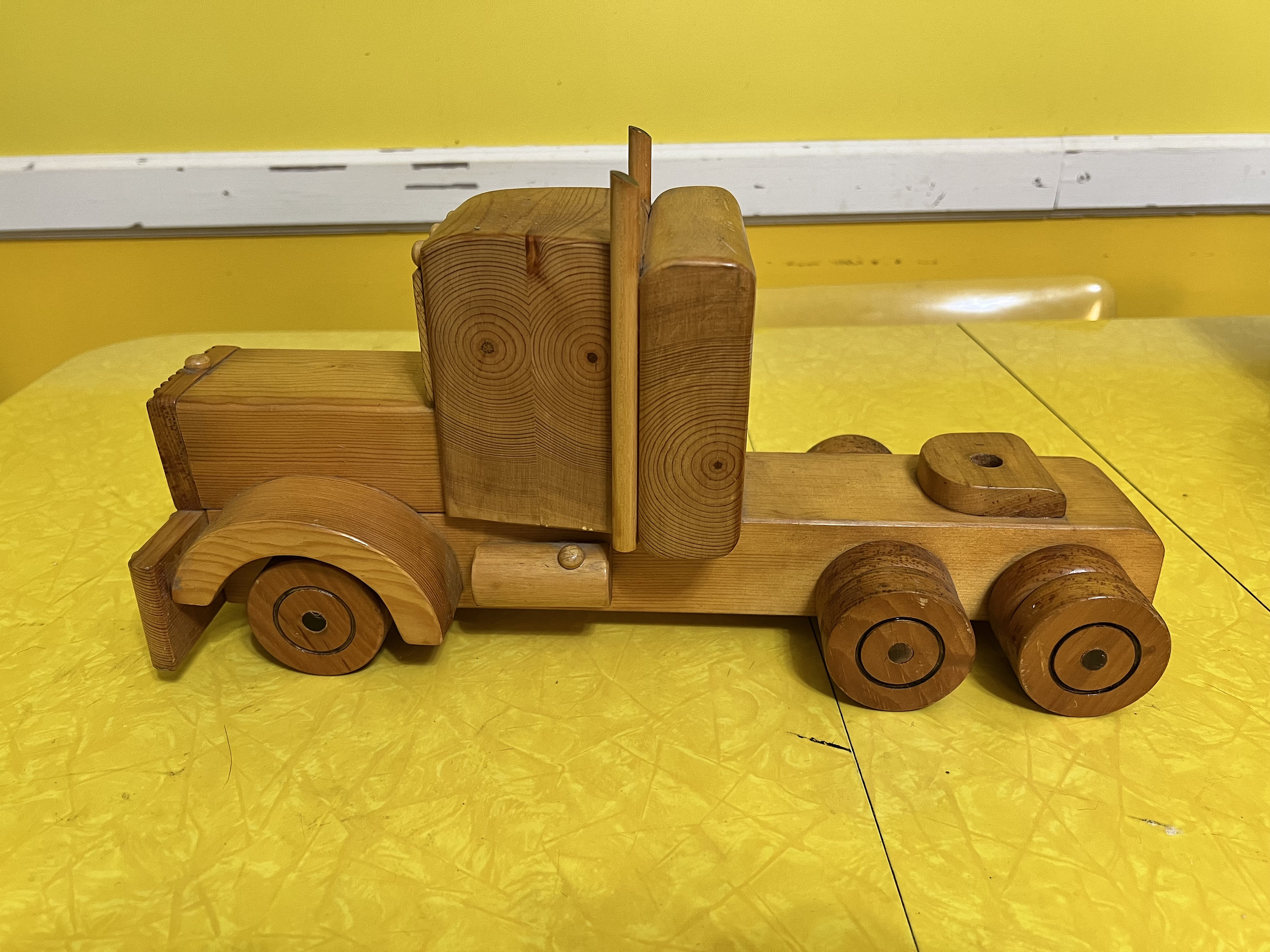 Handmade Wooden Semi Truck - Etsy