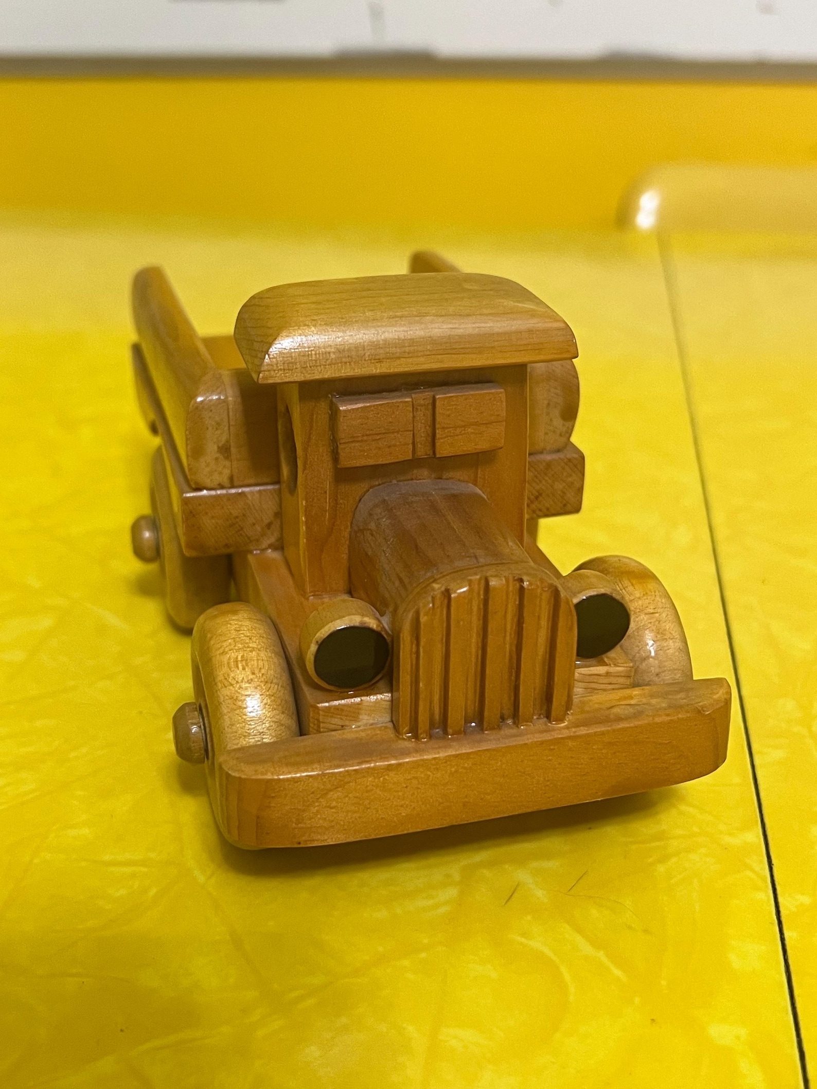 Handmade Smaller Wooden Dump Truck Dumptruck Hand Made Construction Toy ...