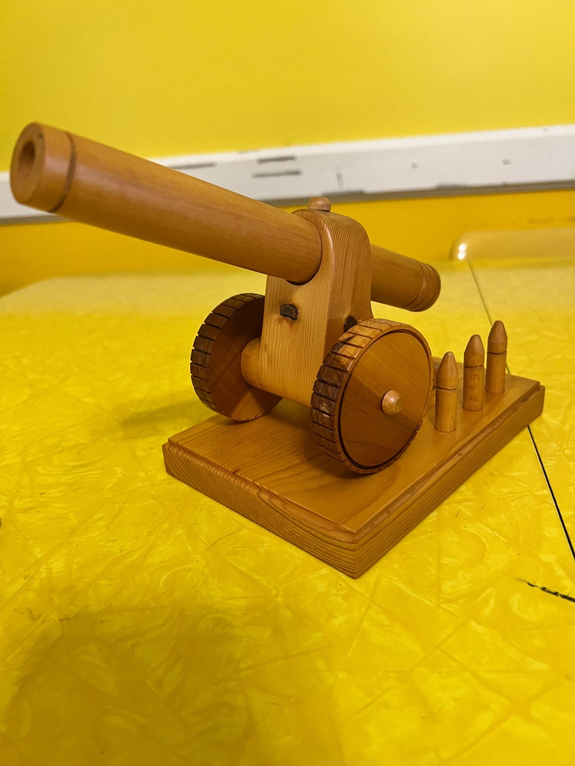 Handmade Wooden Mortar Cannon Hand Made Toy - Etsy