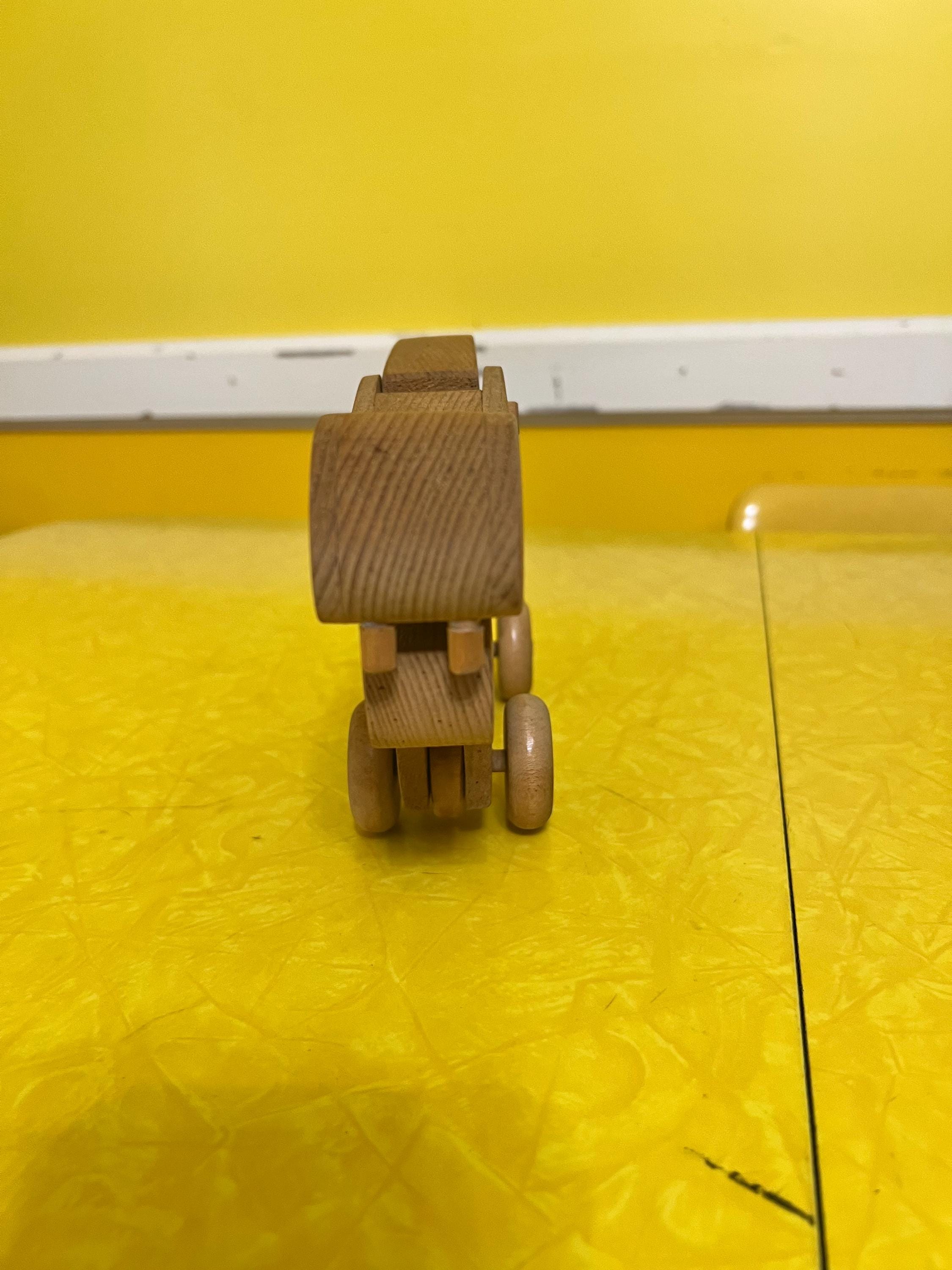 Handmade Hippo on Wheels Hand Made Toy - Etsy