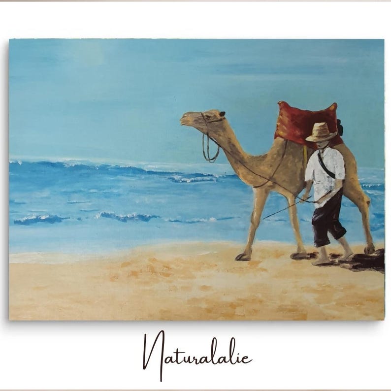 Digital Poster Tangier – Printable Wall Art | Moroccan Rural Scene ...