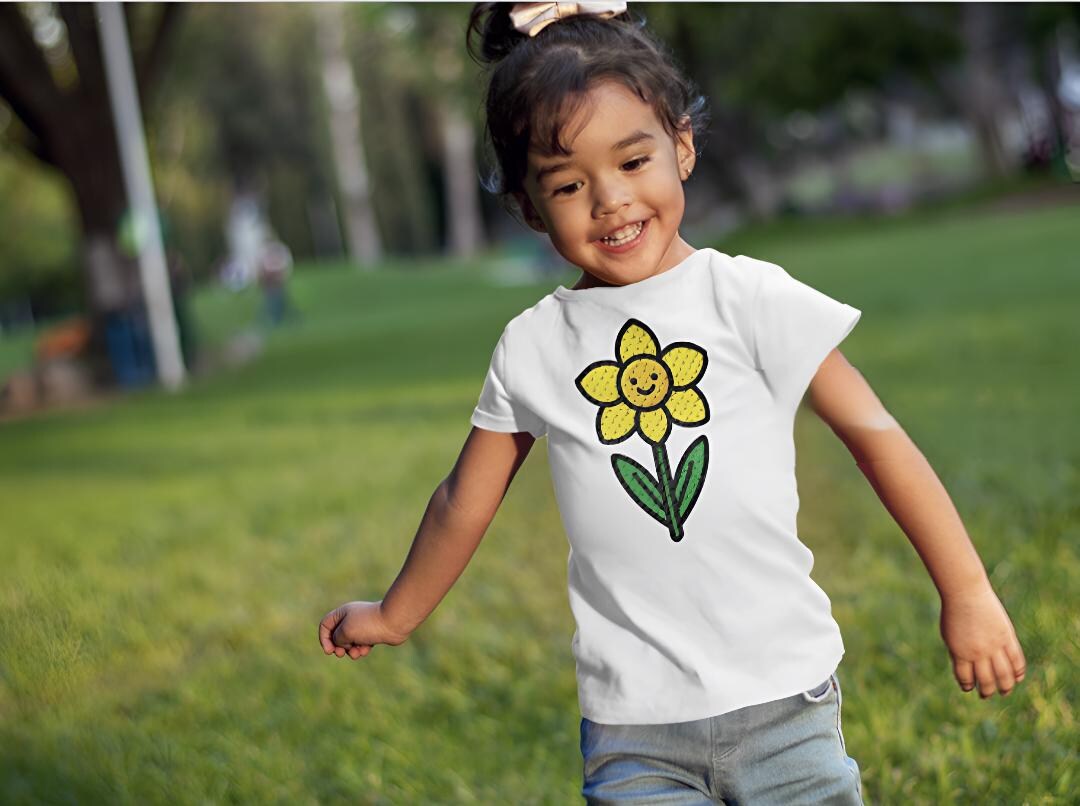 Sensory Sequin Shirt for Autism ADHD | Fidget Toy T-shirt With Daffodil ...