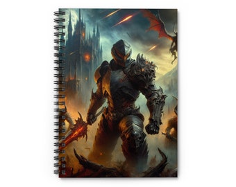 Shark Print Spiral Notebook Ruled Line - Etsy