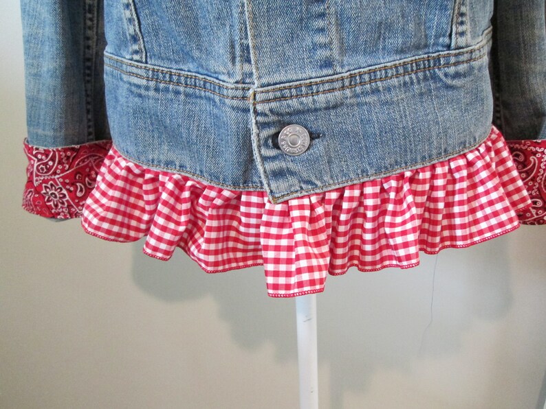 Upcycled Vintage Levi Iconic Type 1 Jean Jacket, American Theme ...