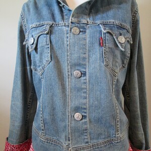 Upcycled Vintage Levi Iconic Type 1 Jean Jacket, American Theme ...