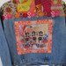 Boho Chic Denim Jacket, Artisan Crafted Patchwork Distressed Jean ...