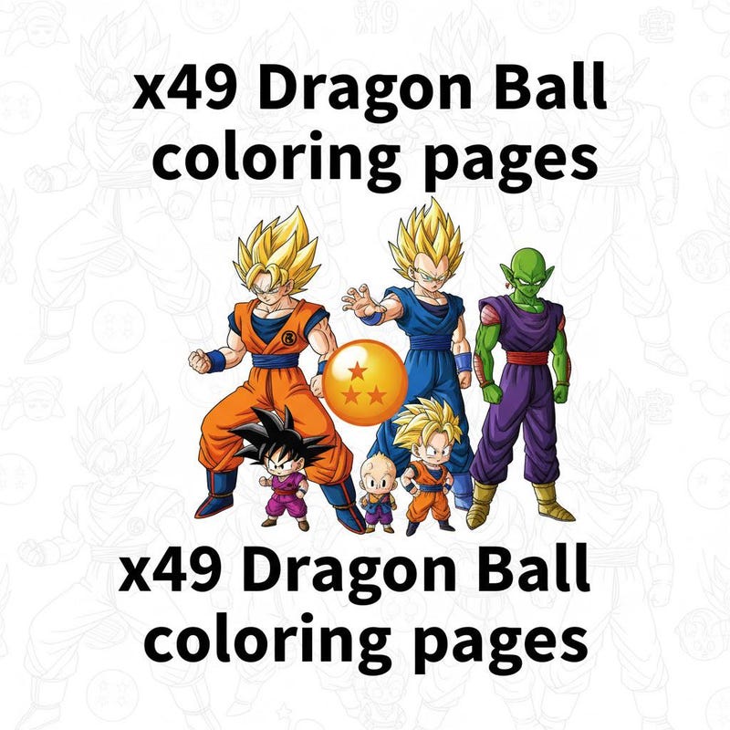 Dragon Ball Z Manga Books - Etsy