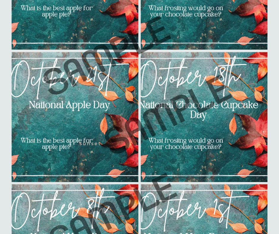 October 31 Days of Social Media Engagement Content Facebook Group Party ...