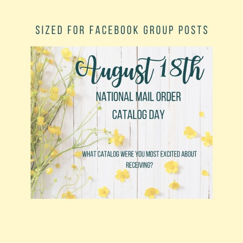 August 1 Month of Social Media Engagement Content Facebook Group Party ...