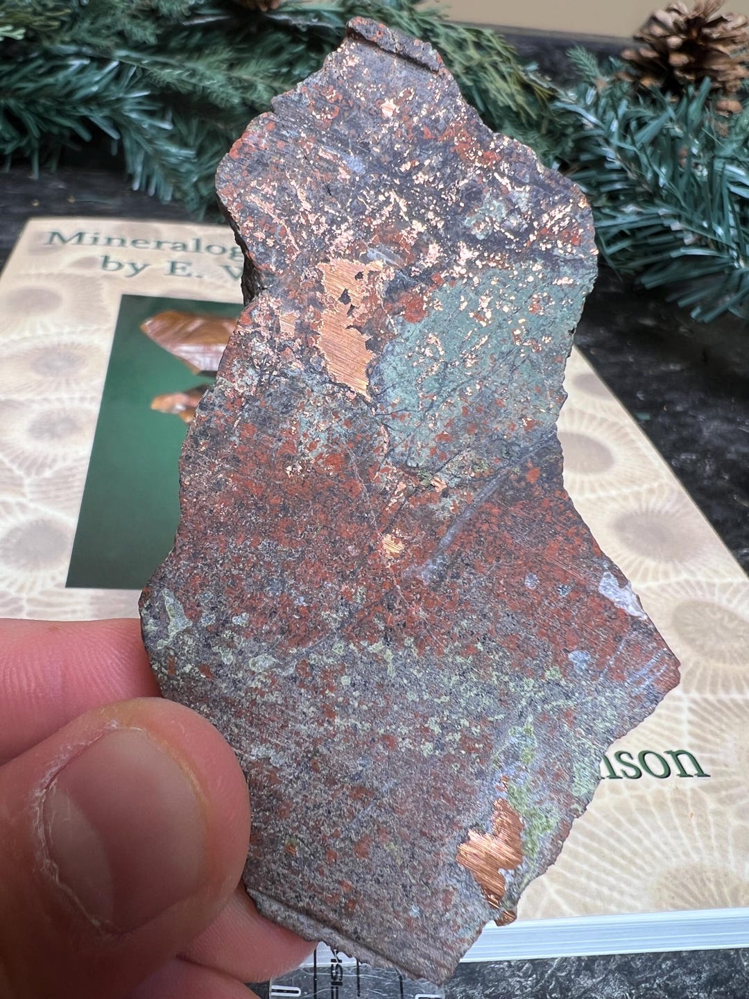 Michigan Native Copper Ore Slab Caledonia Mine - Etsy
