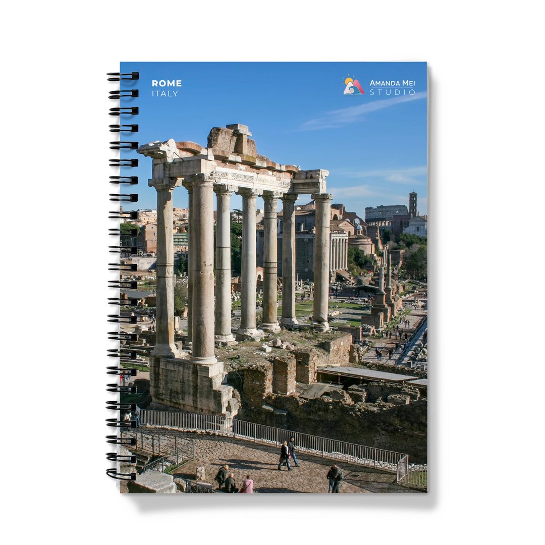 The Roman Forum Spiral Notebook - Rome, Italy - Etsy