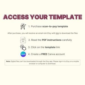 Scan to Pay Template Sign for Small Business Payment Qr Code Sign ...