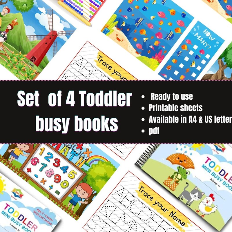 Busy Books - Etsy