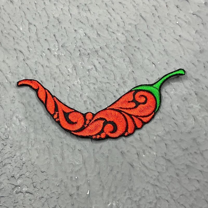 Chili Pepper Fabric - Etsy
