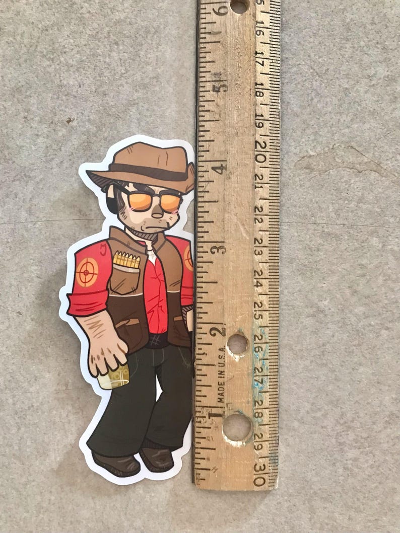 Sniper Sticker / Tf2 / Team Fortress 2 / Sticker - Etsy