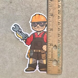 Engineer Tf2 Sticker / Tf2 / Engineer / Engie / Sticker / Team Fortress ...