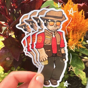 Sniper Sticker / Tf2 / Team Fortress 2 / Sticker - Etsy