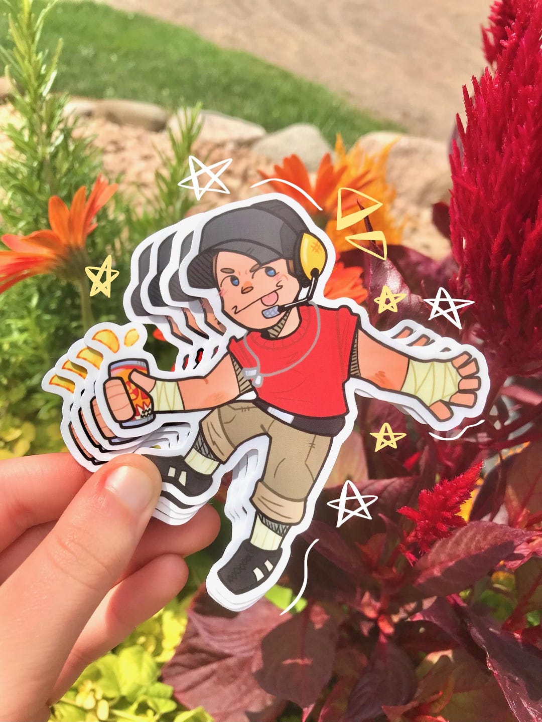 Scout Sticker / Tf2 / Team Fortress 2 / Scout Tf2 / Sticker - Etsy