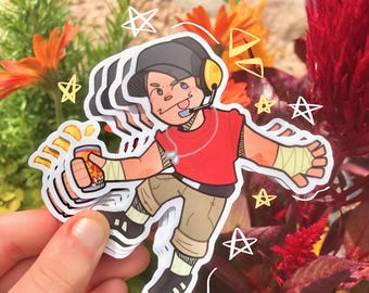 Soldier Sticker / Tf2 / Team Fortress 2 / Sticker / Team Fortress - Etsy