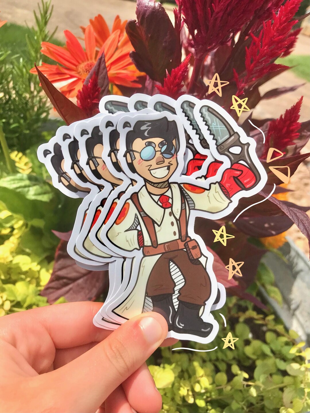 Medic Sticker / Tf2 / Team Fortress 2 / Sticker - Etsy