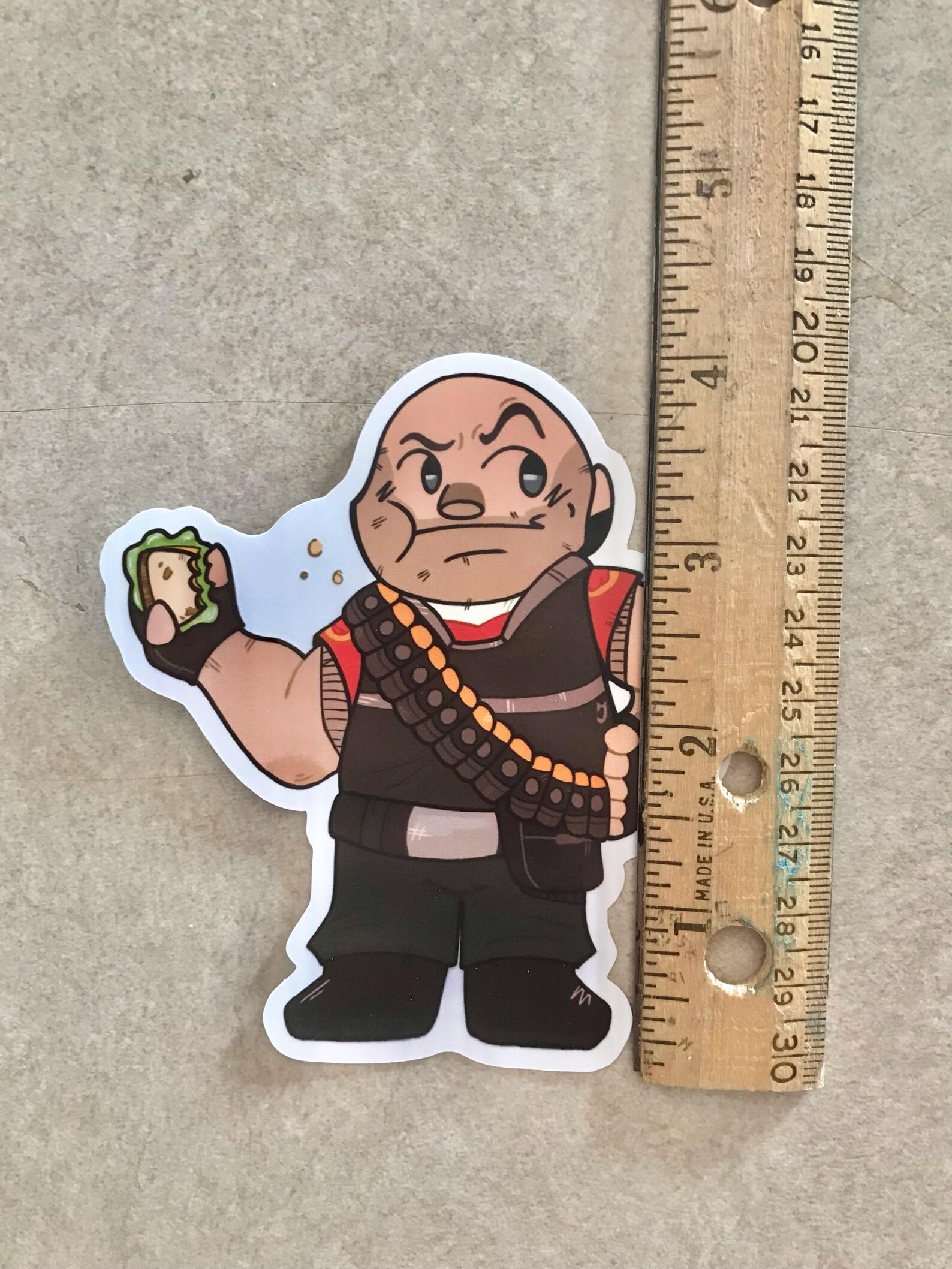 Heavy Sticker / Tf2 / Team Fortress 2 / Sticker - Etsy