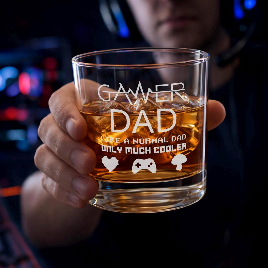 MTG Gift, Personal Whiskey Glass | Engraved 10.5oz Personal Gamer Gift ...