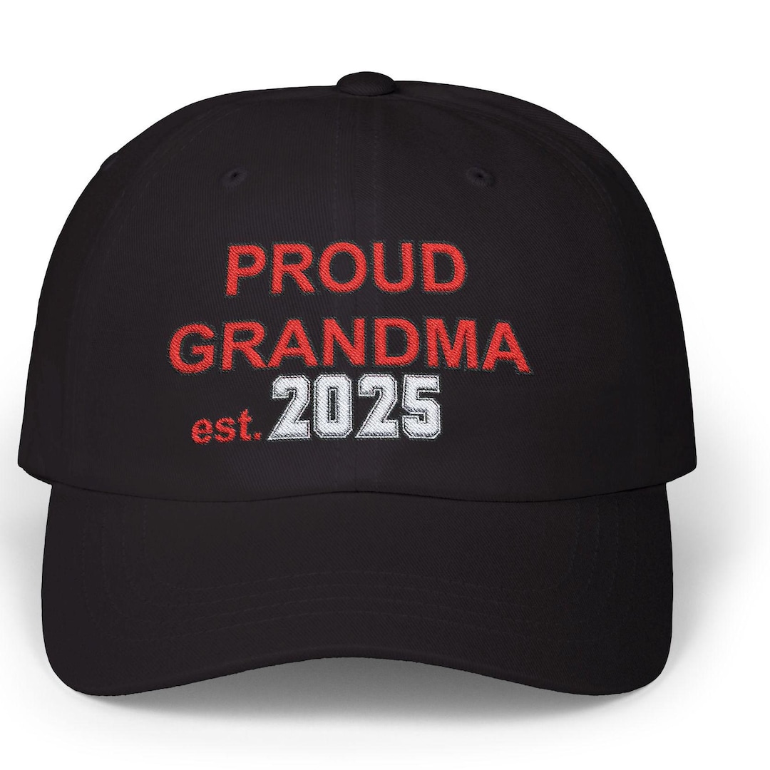 Hats,embroidered Hat "grandma" Baseball Cap for Grandma With Flowers ...