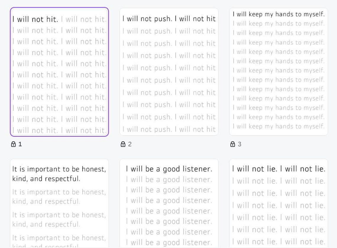 Think Sheet - Reflection Packet for Behavior - Etsy