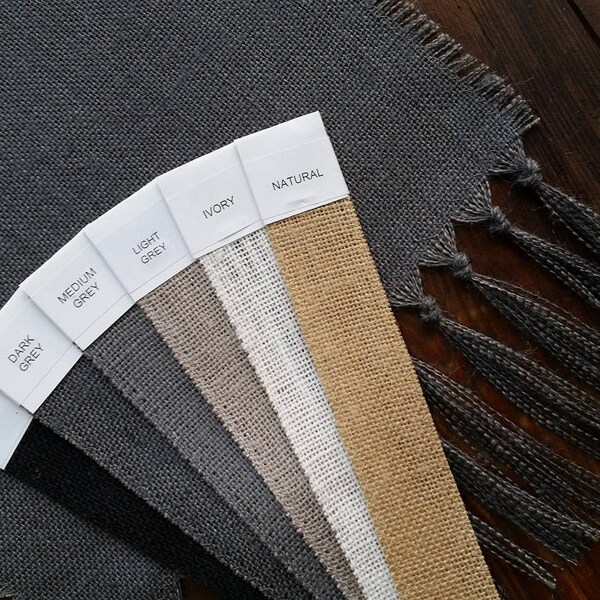 Burlap Table Decor - Etsy