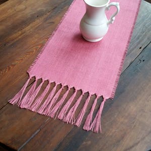 Pink Burlap - Etsy
