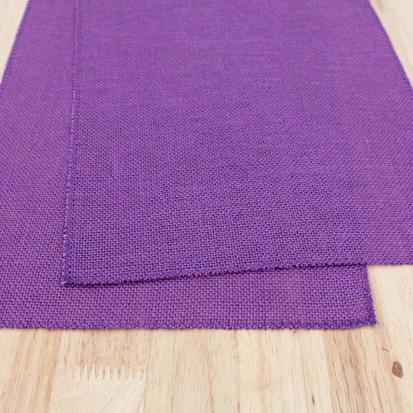 Purple Burlap - Etsy