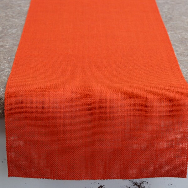 Orange Table Runner - Etsy