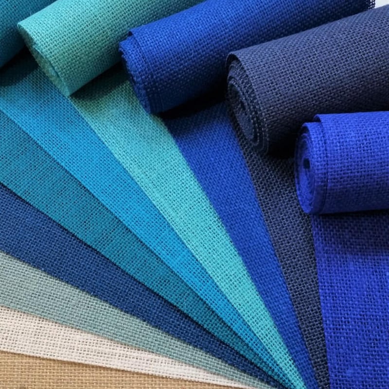 Navy Blue Burlap - Etsy