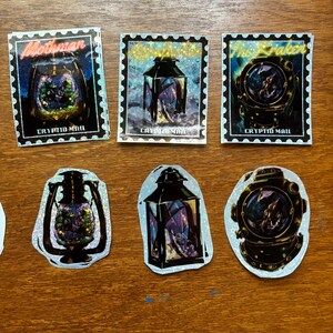 Kawaii Mothman Terrarium Sticker Holo - Etsy